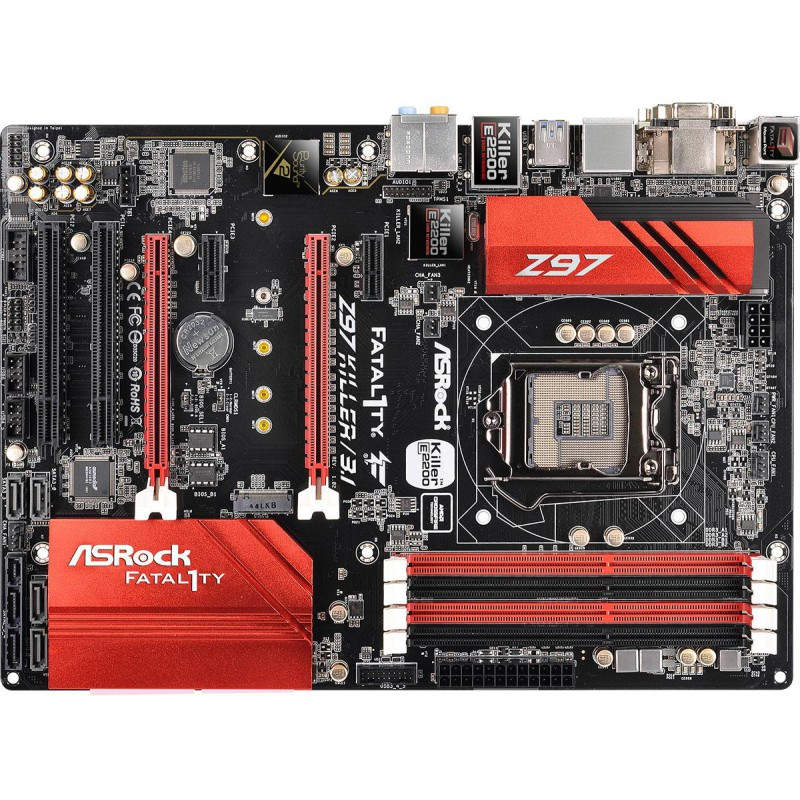 Asrock LGA 1150 Fatal1ty Z97 Killer/3.1 - ProComponentes