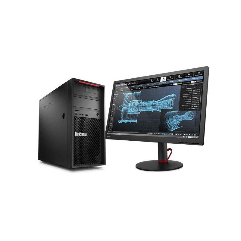 Lenovo ThinkStation P410 3.7GHz E5-1630V4 Mini Tower Negro 30B30033SP ...