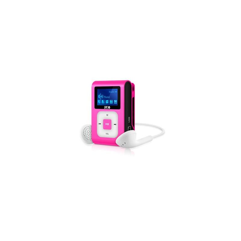SPC 8468P MP3 8GB Rosa, Color blanco reproductor MP3/MP4 8468P ...