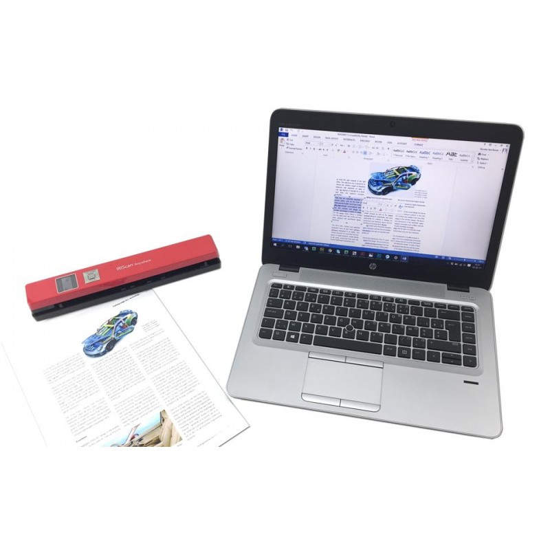 I.R.I.S. IRIScan Anywhere 5 ADF scanner 1200 x 1200DPI A4 Rojo 458843 ...