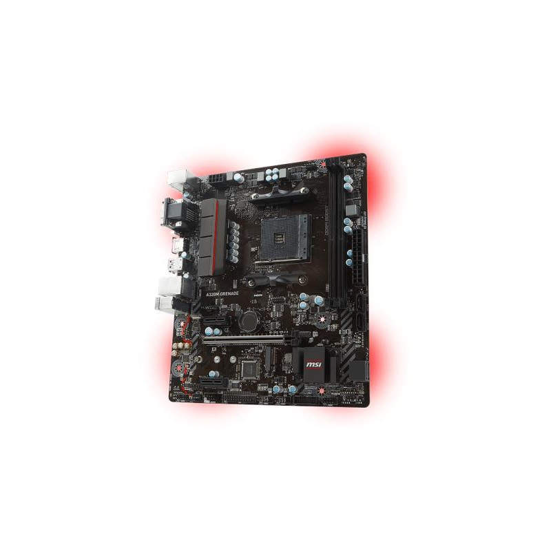 MSI A320M GRENADE AMD A320 Socket AM4 Micro ATX A320M GRENADE ...
