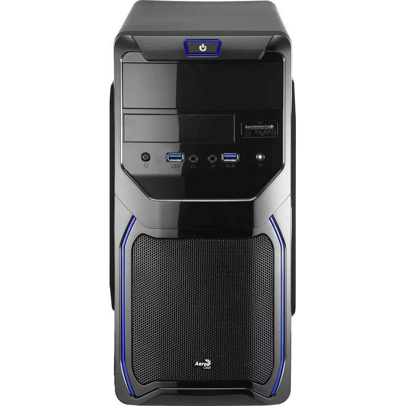 AEROCOOL QS-183 ADVANCE COLOR AZUL CARD READER INTEGRADO 2xUSB3.0 ...