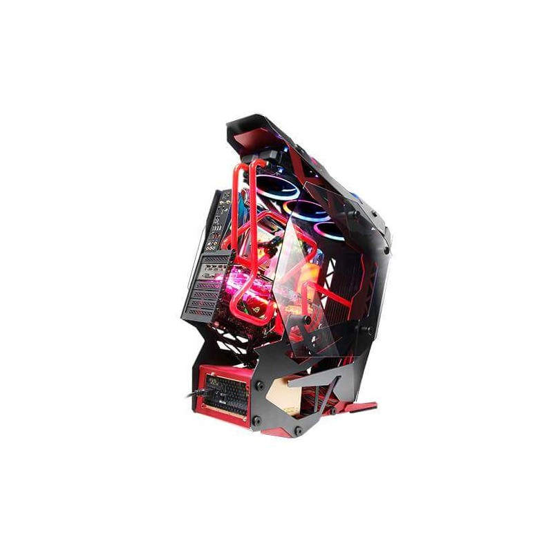 Antec Torque computer case carcasa de ordenador Midi-Tower Negro, Rojo ...