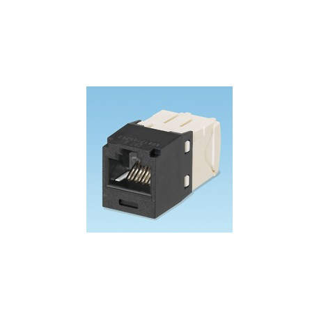 Panduit UTP RJ45 TG-MiniJack kat 6 Negro, Color blanco adaptador de ...