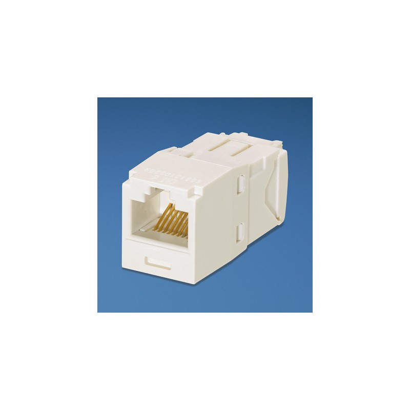 Panduit UTP RJ-45 MiniJack kat6, white Blanco adaptador de cable ...