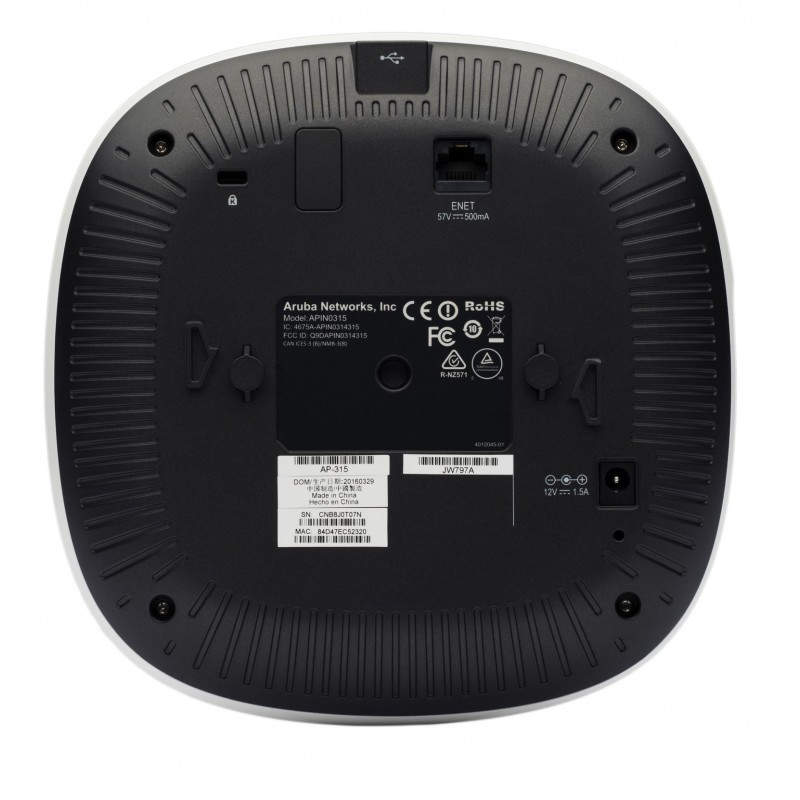 Hewlett Packard Enterprise Aruba IAP-315 (RW) (5x JW811A) punto de ...