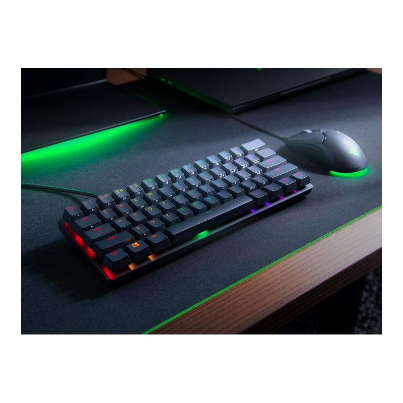 Razer Huntsman Mini QWERTY Negro - rz03-03390200-r3m1 - ProComponentes