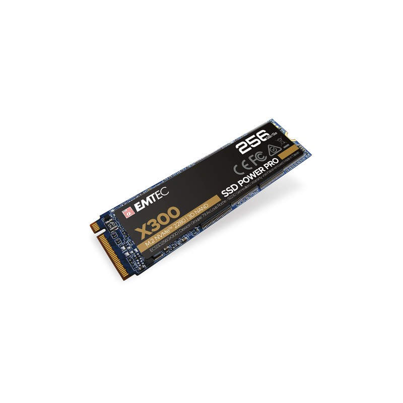 Emtec X300 M.2 256 GB PCI Express 3.0 3D NAND NVMe - ecssd256gx300 ...