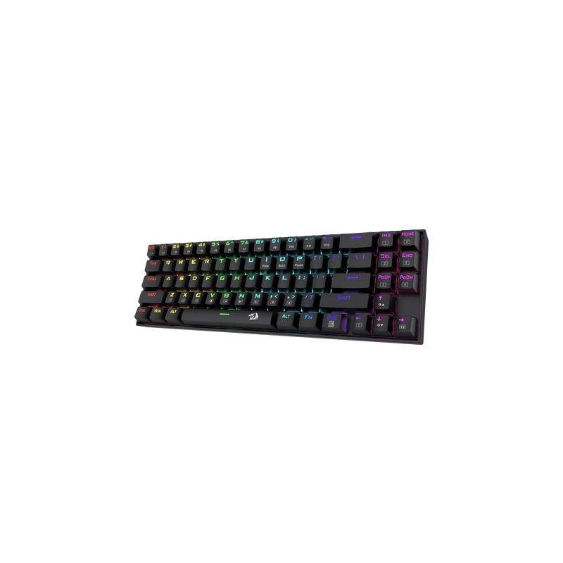 REDRAGON Deimos K599 teclado RF inalámbrica + USB QWERTY Negro - K599 ...
