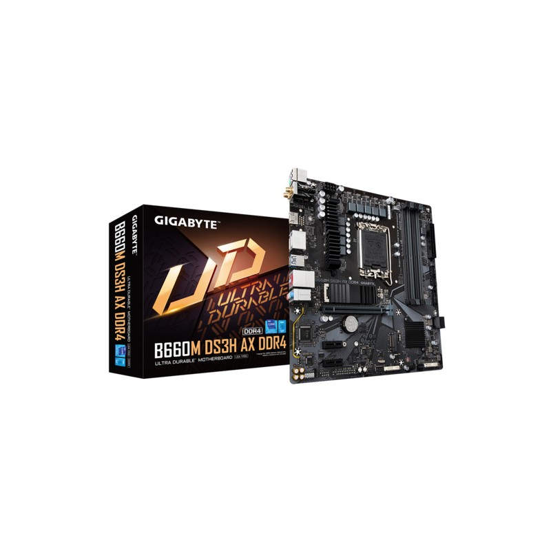 Gigabyte B660M DS3H AX DDR4 placa base Intel B660 LGA 1700 micro ATX ...