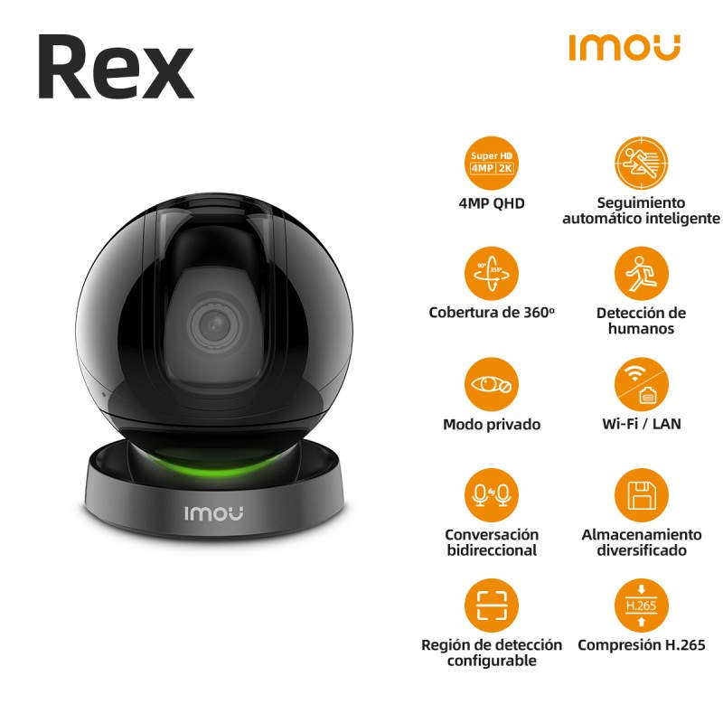 Imou Rex 4MP - IPC-A46LP-D-IMOU - ProComponentes