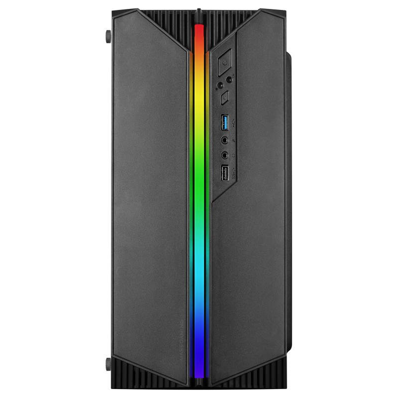 Mars Gaming MC-S1 Negro Caja PC Compacta Gaming Micro-ATX Iluminación ...