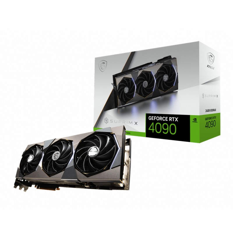 MSI GeForce RTX 4090 SUPRIM X 24G NVIDIA 24 GB GDDR6X - ProComponentes