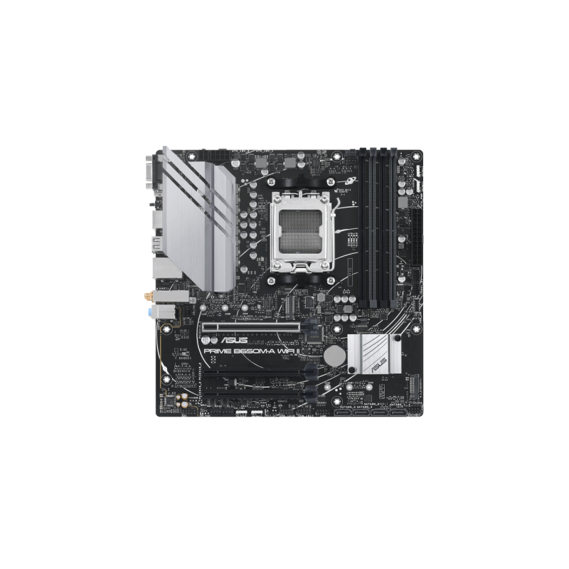 ASUS PRIME B650M-A WIFI II AMD B650 Zócalo AM5 micro ATX - ProComponentes