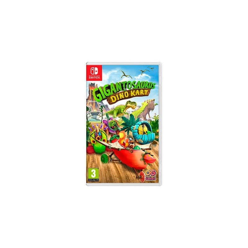 JUEGO NINTENDO SWITCH GIGANTOSAURUS: DINO KART - ProComponentes