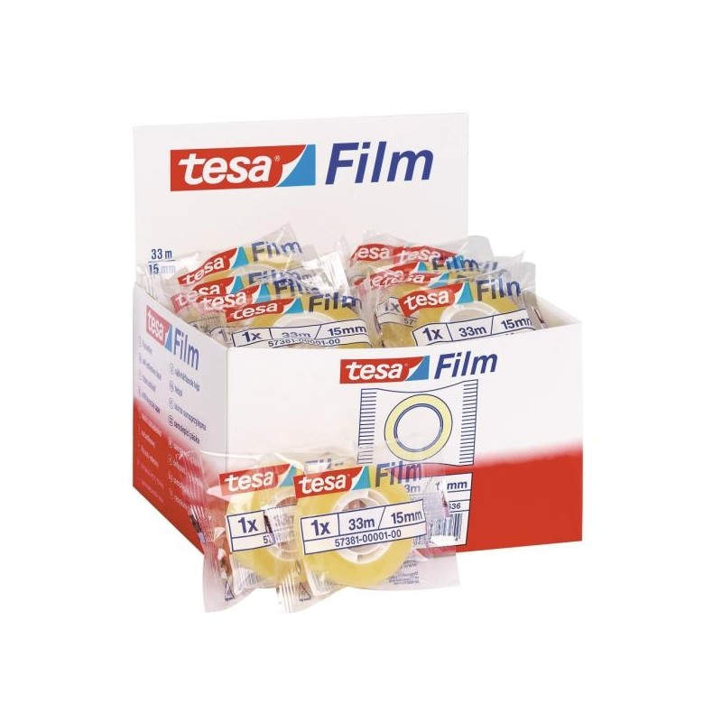 TESA Film Standart 15mm x 33m Transparente - ProComponentes