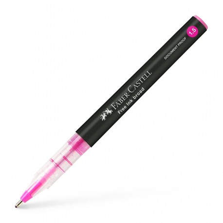 Faber-Castell 348328 bolígrafo de punta redonda Bolígrafo cilíndrico Rosa 1 pieza(s ...