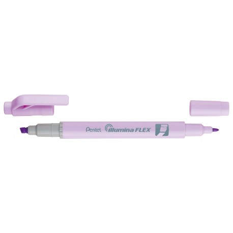 Pentel Illumina Flex marcador 1 pieza(s) Punta de cincel/fina Violeta ...