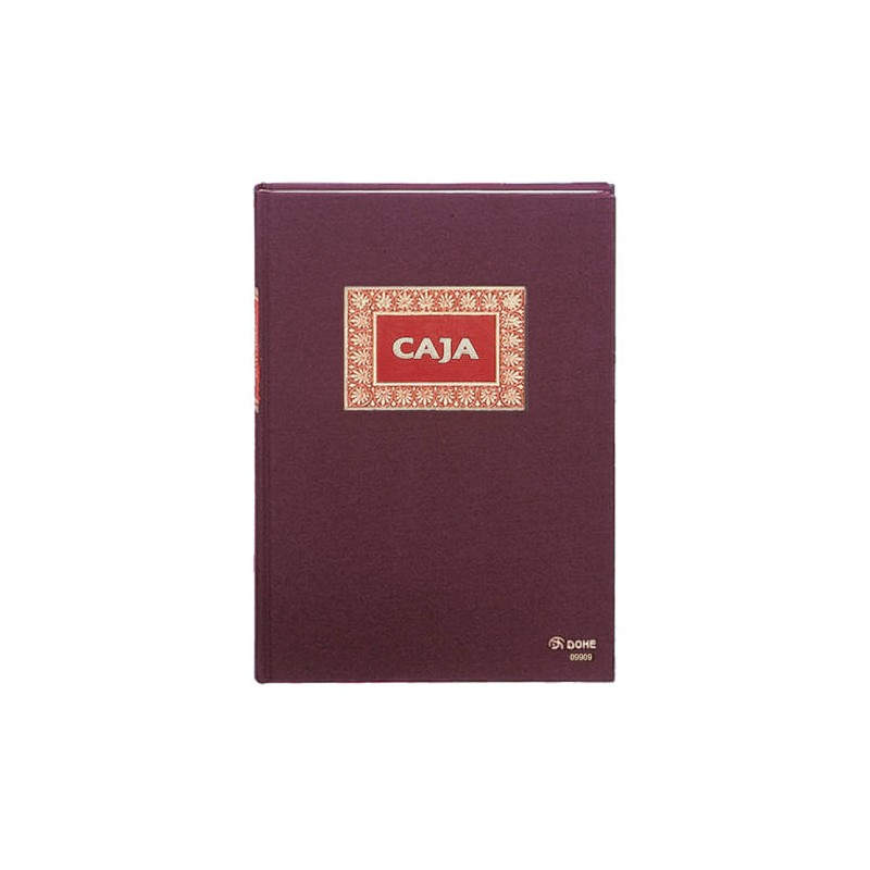 LIBRO DE CONTABILIDAD CAJA FOLIO NATURAL 100 HOJAS NUMERADAS DOHE 09909 ...