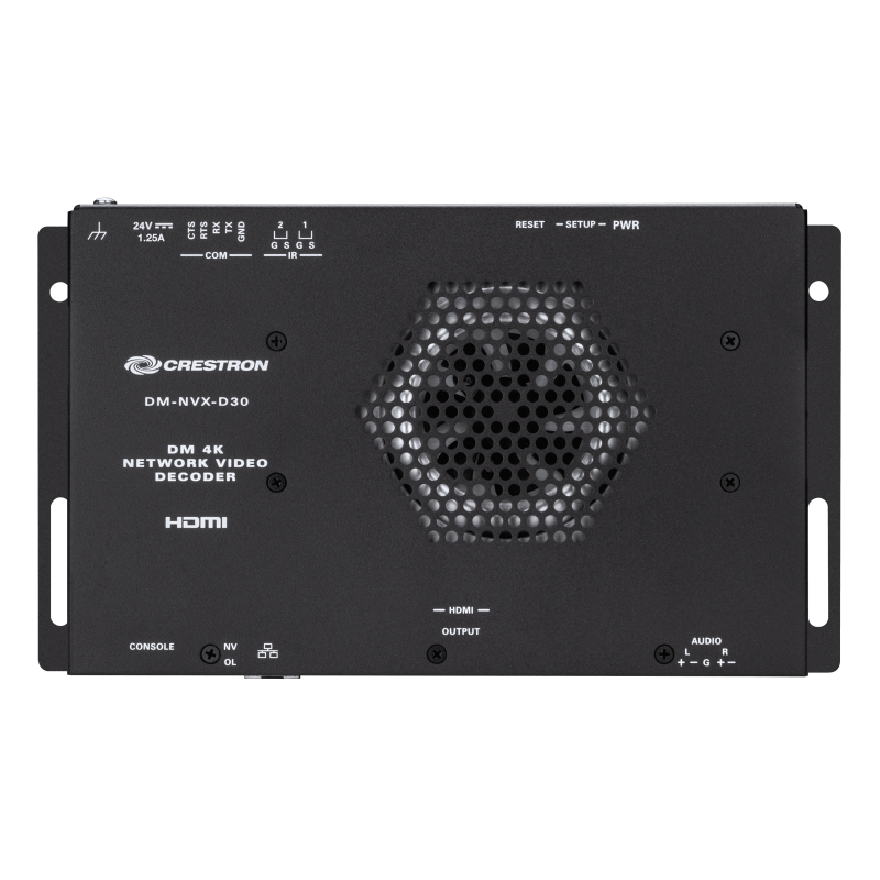 CRESTRON ELECTRONICS - CRESTRON DM NVX 4K60 4:4:4 HDR NETWORK AV DECODER (DM-NVX-D30) 6511507 ...
