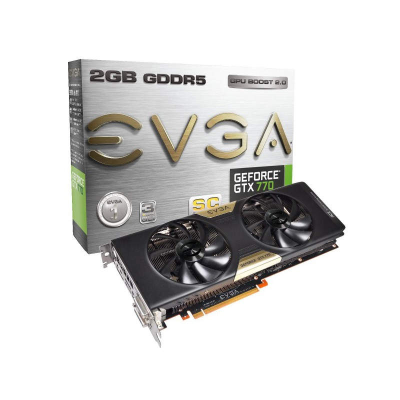 EVGA Nvidia Geforce GTX 770 2GB DDR5 - ProComponentes