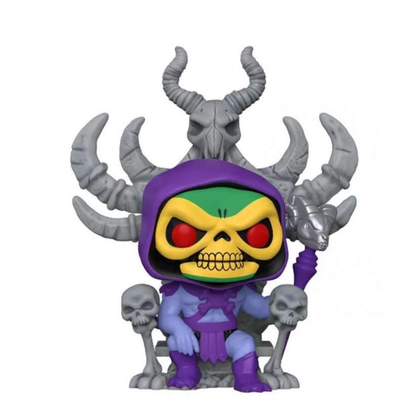 Funko pop deluxe animacion masters of the universe skeletor en el trono edicion especial ...