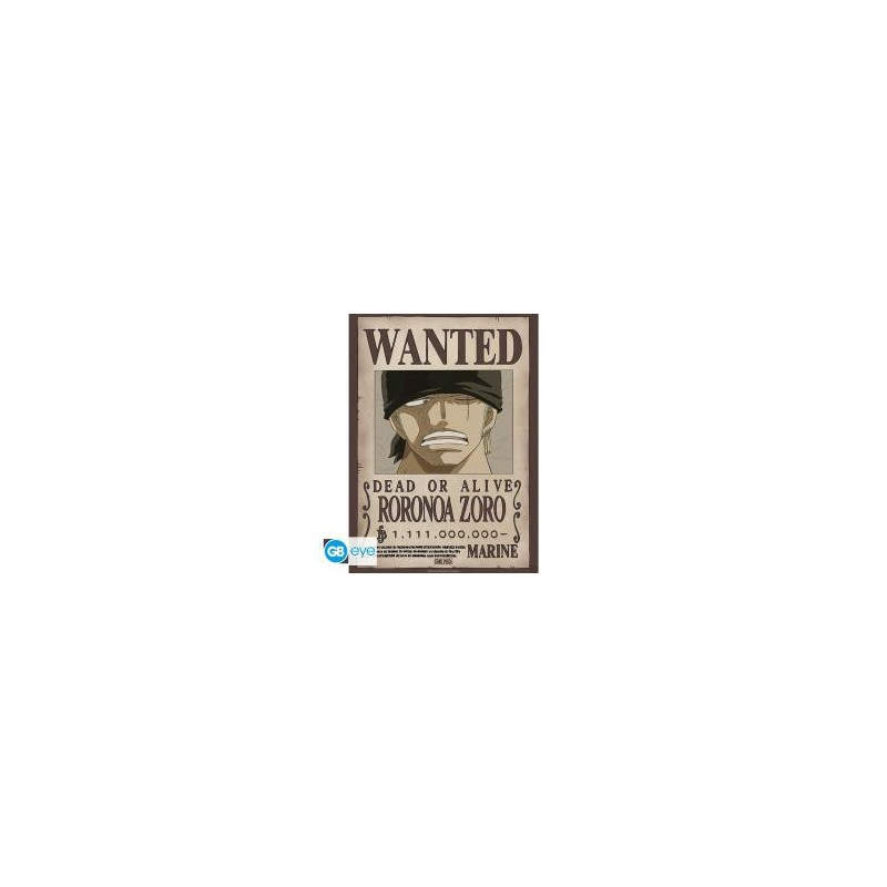 GB EYE - Poster gb eye one piece wanted zoro wano - GBYDCO624 ...