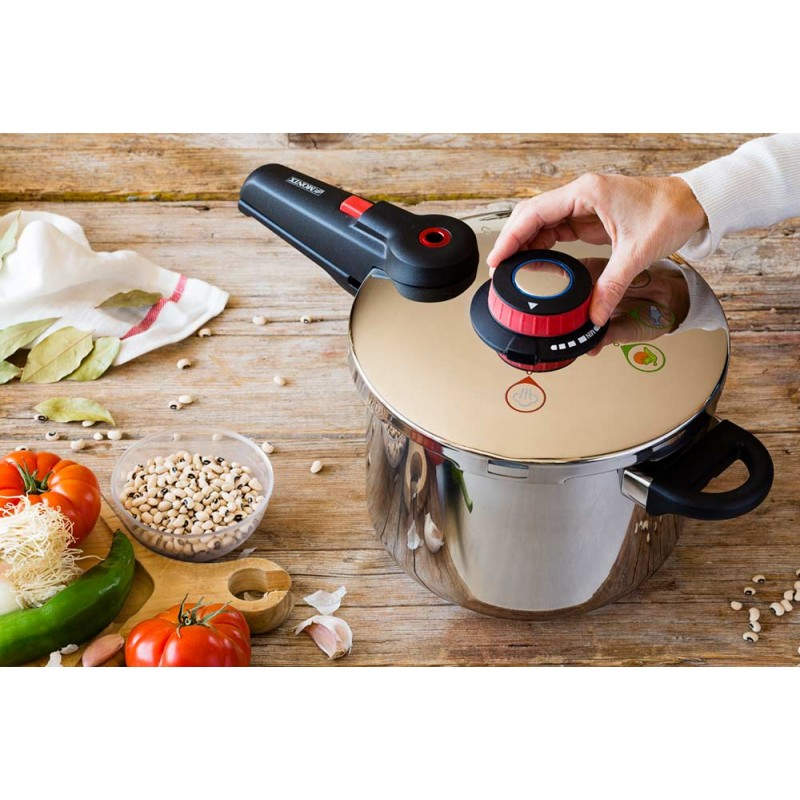 Monix M790001 olla a presión 4 L Acero inoxidable - ProComponentes