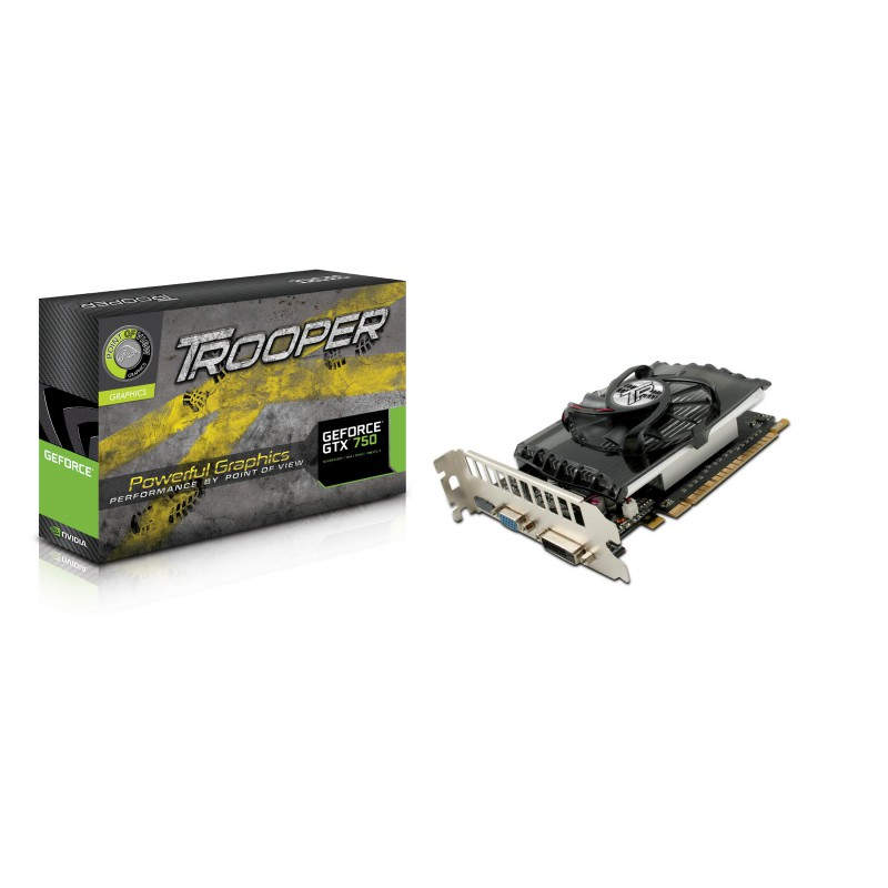 Point of View VGA-750-A1-1024 NVIDIA GeForce GTX 750 1GB VGA-750-A1 ...
