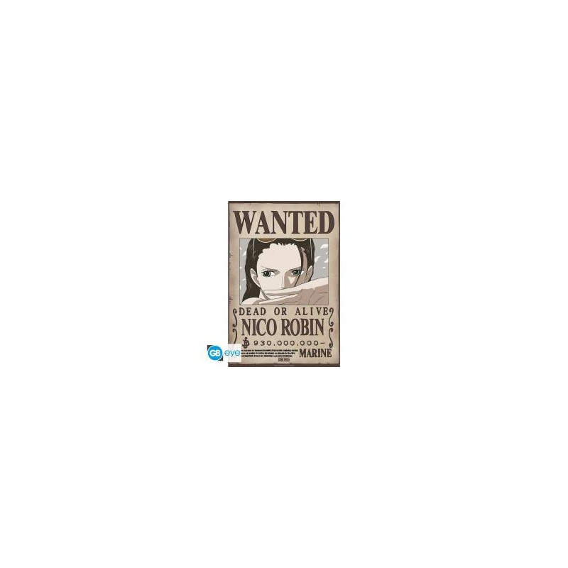Poster gb eye chibi one piece wanted nico robin wano - ProComponentes