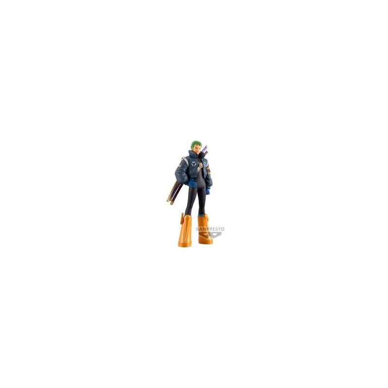 Figura banpresto: one piece dxf grand line series egghead roronoa zoro ...