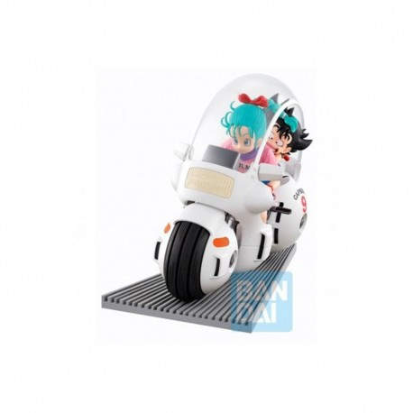 Figura ichibansho iksho dragon ball goku bulma moto - ProComponentes